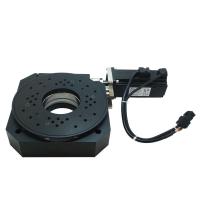 China Aluminum Alloy 200mm Motorized Rotation Stage Electric Rotary Table 360 Degree/Sec for sale