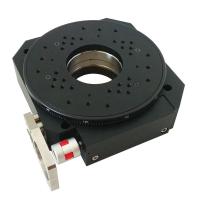 China Aluminum Alloy 200mm Motorized Rotation Stage Electric Rotary Table 360 Degree/Sec for sale