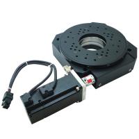 China Aluminum Alloy 200mm Motorized Rotation Stage Electric Rotary Table 360 Degree/Sec for sale
