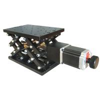 China Z Axis Lifting Scissor Lab Jack High Precision Electric Hydraulic Scissor Lift Table 220mmX140mm for sale