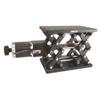 China Z Axis Lifting Scissor Lab Jack High Precision Electric Hydraulic Scissor Lift Table 220mmX140mm for sale