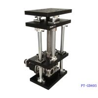 China Slide Rail Heavy Duty Lab Jack laboratory scissor jack 100mm Travel for sale
