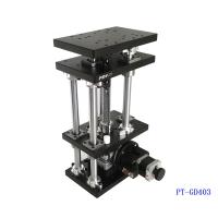 China Slide Rail Heavy Duty Lab Jack laboratory scissor jack 100mm Travel for sale