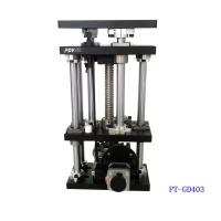 China Slide Rail Heavy Duty Lab Jack laboratory scissor jack 100mm Travel for sale