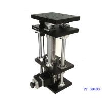 China Slide Rail Heavy Duty Lab Jack laboratory scissor jack 100mm Travel for sale