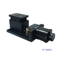China 10mm Travel Linear Slide Axis Motorized Lab Jack With Grinding Screw for sale