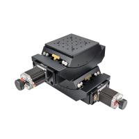 China Crossed Roller Bearing Motorized Goniometer Stages 160mm×160mm for sale