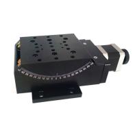 China 45 Degree Motorized Goniometer Stages 80mm×80mm Platform for sale