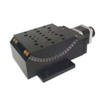 China 45 Degree Motorized Goniometer Stages 80mm×80mm Platform for sale