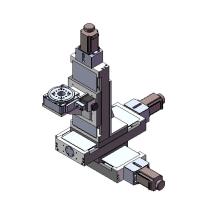 China Four Dimensional XYZR High Precision XY Table 150mm×150mm Size for sale