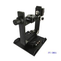 China 360 Degree Rotary Precision Motorized XY Stage 150mm Platform for sale