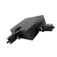 China 170mm Travel Electric Motorized XY Stage Table Crossed Roller Bearing for sale