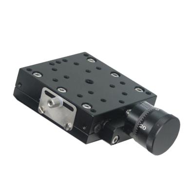 China Micrometer Drum Adjustment Stage X Axis Moving Platform Manual Linear Stage for sale