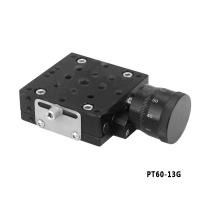 China Micrometer Drum Adjustment Stage X Axis Moving Platform Manual Linear Stage for sale