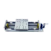 China Manual Linear Stage Hand Slide Cross Hand Slide Manual Linear Guid PT120 for sale
