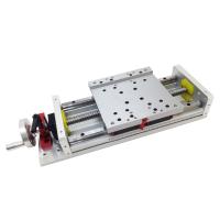 China Manual Linear Stage Hand Slide Cross Hand Slide Manual Linear Guid PT120 for sale
