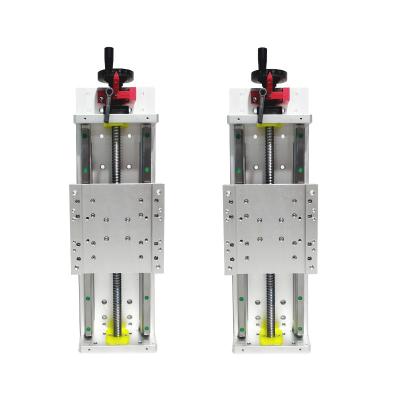China Manual Linear Stage Hand Slide Cross Hand Slide Manual Linear Guid PT120 for sale