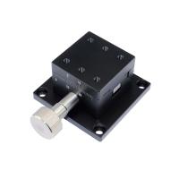 China Dovetail Chute Slide Manual Linear Stage Rack And Pinion Drive for sale
