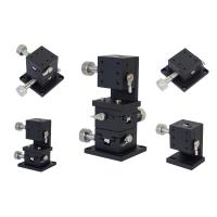 China Dovetail Chute Slide Manual Linear Stage Rack And Pinion Drive for sale