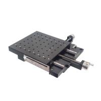 China 200mm×200mm×60mm Manual Linear Stage XY Motion Stage Grinding Screw for sale