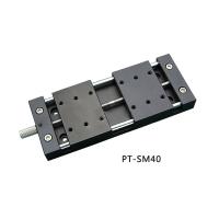 China PT-SM Linear Guide Manual Linear Stage X Axis Aluminum Alloy Platform for sale