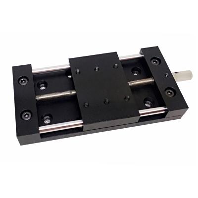 China 80mm Trip Manual Linear Stage Self Locking One Dimensional for sale