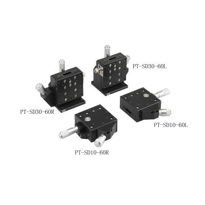 China XY Axis Manual Linear Stage , Manual Station , Manual Platform PT - SD10 - 60 for sale