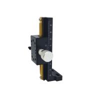 China Z Axis Manual Linear Stage , Optical Sliding Table Travel 25mm PT - DZ100 / 150 for sale