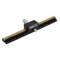 China X Axis Manual Linear Stage , Dovetail Slide Bearing Rack And Pinion Slide Table for sale