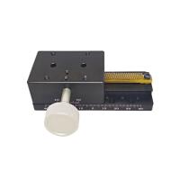China X Axis Manual Linear Stage , Dovetail slide , Manual Platform PT - SD112 for sale