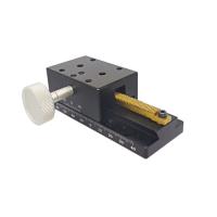 China X Axis Manual Linear Stage , Dovetail slide , Manual Platform PT - SD112 for sale