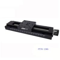 China 75/150mm Travel Manual Linear Stage X Axis Dovetail Guide for sale