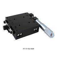 China Manual Displacement X Axis Rack And Pinion Table With Micrometer Head for sale