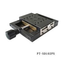 China Optical Displacement Manual Linear Stage 100x60mm Platform for sale