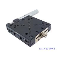 China Aluminum Alloy Optical Sliding Manual Linear Stage Crossed Roller Bearing for sale