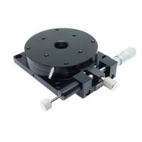 China High Precision Ultra Thin Manual Rotary Stage Micro Rotation Stage Diameter 38mm for sale