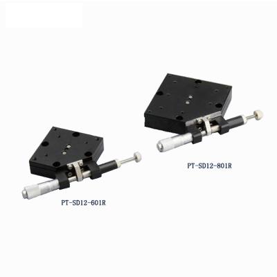 China 60×60mm R Axis Precision Manual Rotation Stage Turntable for sale