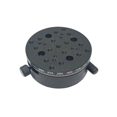 China Aluminum Alloy R Axis Optical Rotation Stage 82mm Diameter for sale