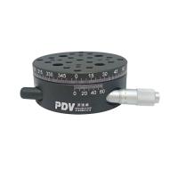 China Aluminum Alloy R Axis Optical Rotation Stage 82mm Diameter for sale
