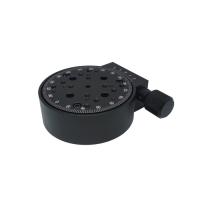 China R Axis Worm Gear Drive Miniature Manual Rotation Stage With Scale for sale