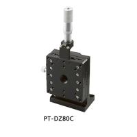 China 80mm * 80mm Manual Lab Jack Cross Roller Guide With Differential Head for sale