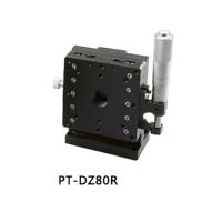 China 80mm * 80mm Manual Lab Jack Cross Roller Guide With Differential Head for sale