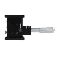 China 25mm Travel Manual Lab Jack Micrometer Head Large Bearing Capacity for sale