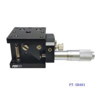 China 10mm Travel Z Axis Manual Scissor Lift Crossed Roller Bearing Differential Head for sale