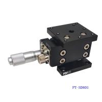 China 10mm Travel Z Axis Manual Scissor Lift Crossed Roller Bearing Differential Head for sale