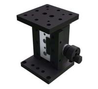 China 70mmx70mm Aluminum Alloy Manual Lab Jack Precise Positioning for sale