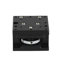 China 40mmx40mm Manual Lab Jack Z Axis Stage Dovetail Travel Guide for sale