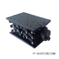 China 140mm×220mm Height Adjustable Z Axis Table Black Anodized for sale