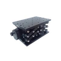 China 140mm×220mm Height Adjustable Z Axis Table Black Anodized for sale