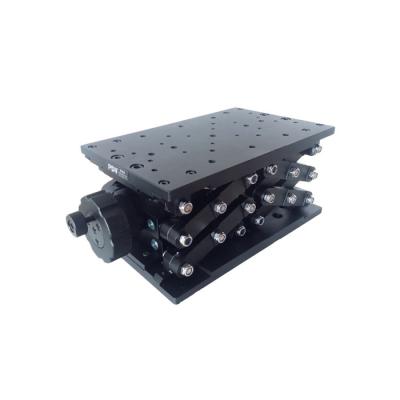 China 140mm×220mm Height Adjustable Z Axis Table Black Anodized for sale